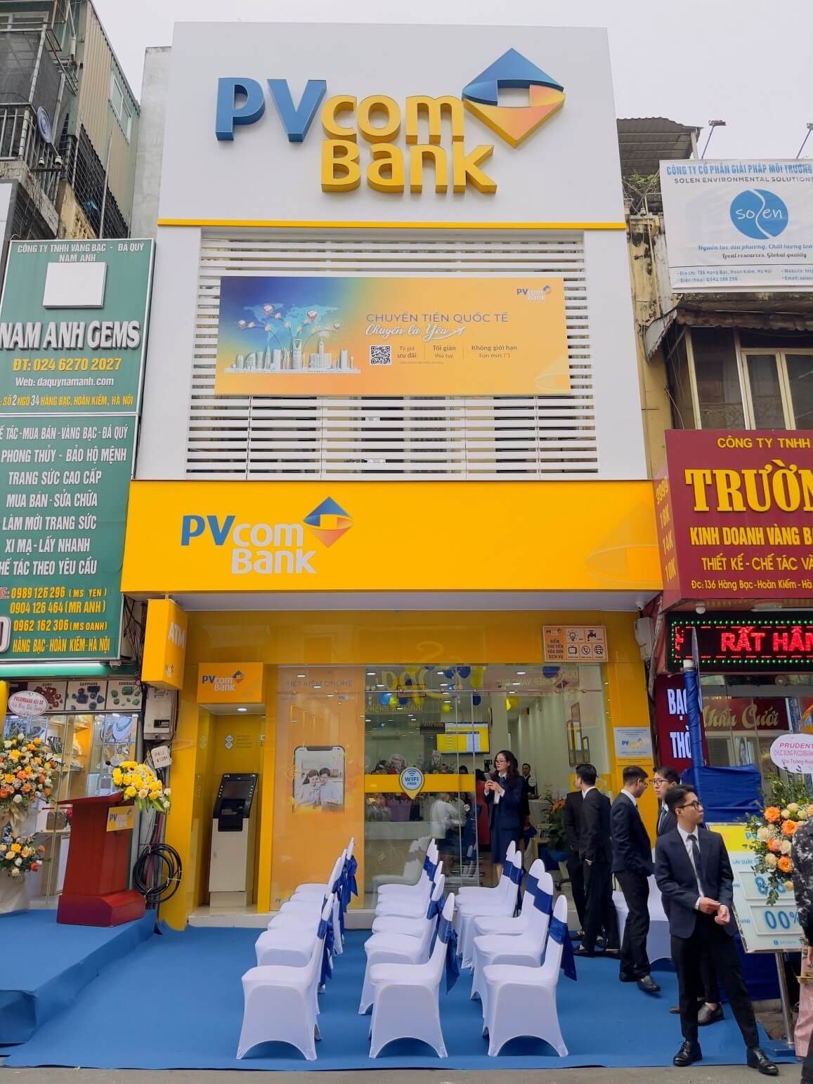 PVcomBank Hàng Bạc tưng bừng khai trương | Tin PVcomBank | Tin tức ...