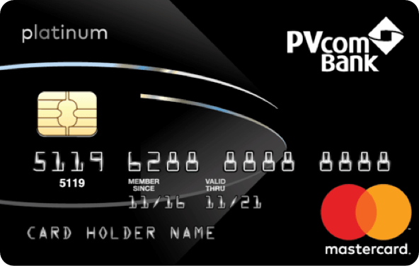 Thẻ PVcomBank Mastercard Platinum | Dịch vụ Thẻ | Ngân hàng TMCP Đại ...